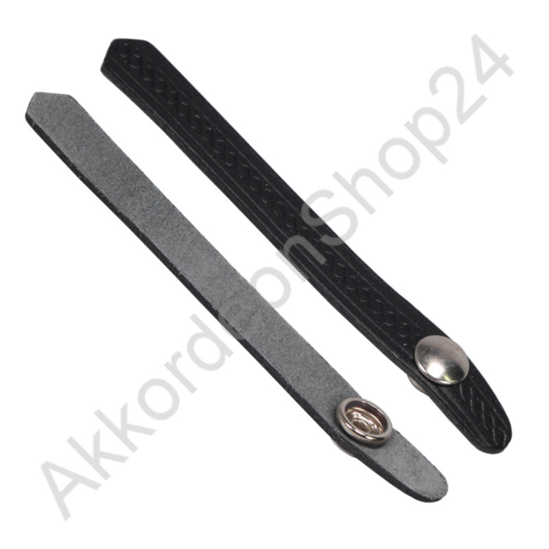 Bellow closure 14cm push button black